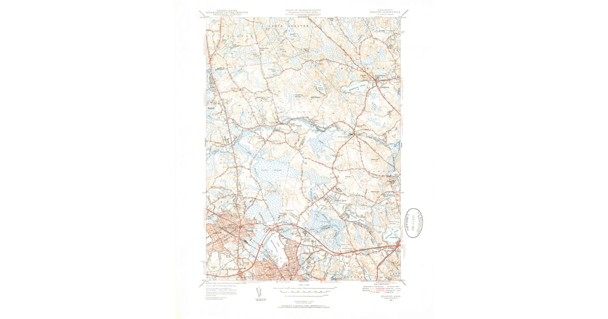 1950s Maps of North Andover, MA | Pastmaps