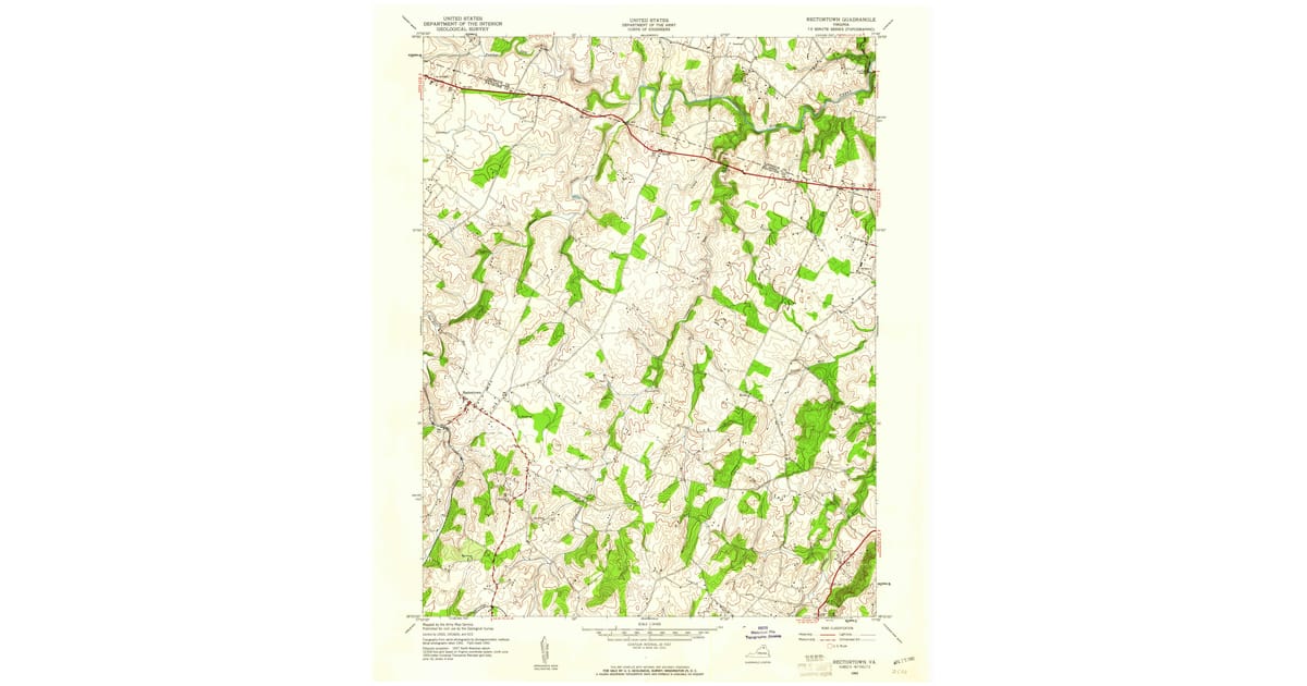 1900s (20th Century) Maps of Frogtown, VA | Pastmaps