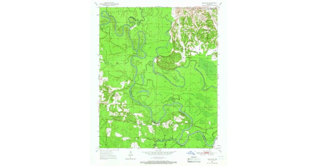 Old Maps of Orton, AR | Pastmaps