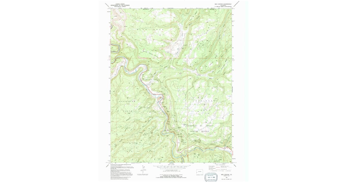1990s Maps of Mesa County, CO | Pastmaps