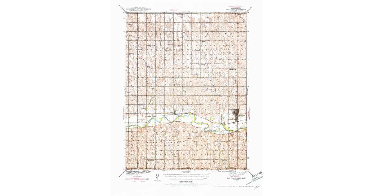 1940s Maps of Webster County, NE | Pastmaps