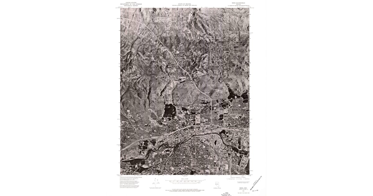 1974 Map of Reno, NV — High-Res | Pastmaps
