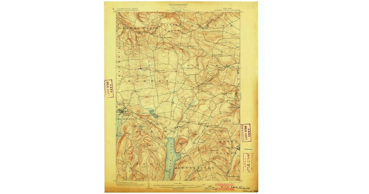 Old Historical Maps of Warren, NY | Pastmaps
