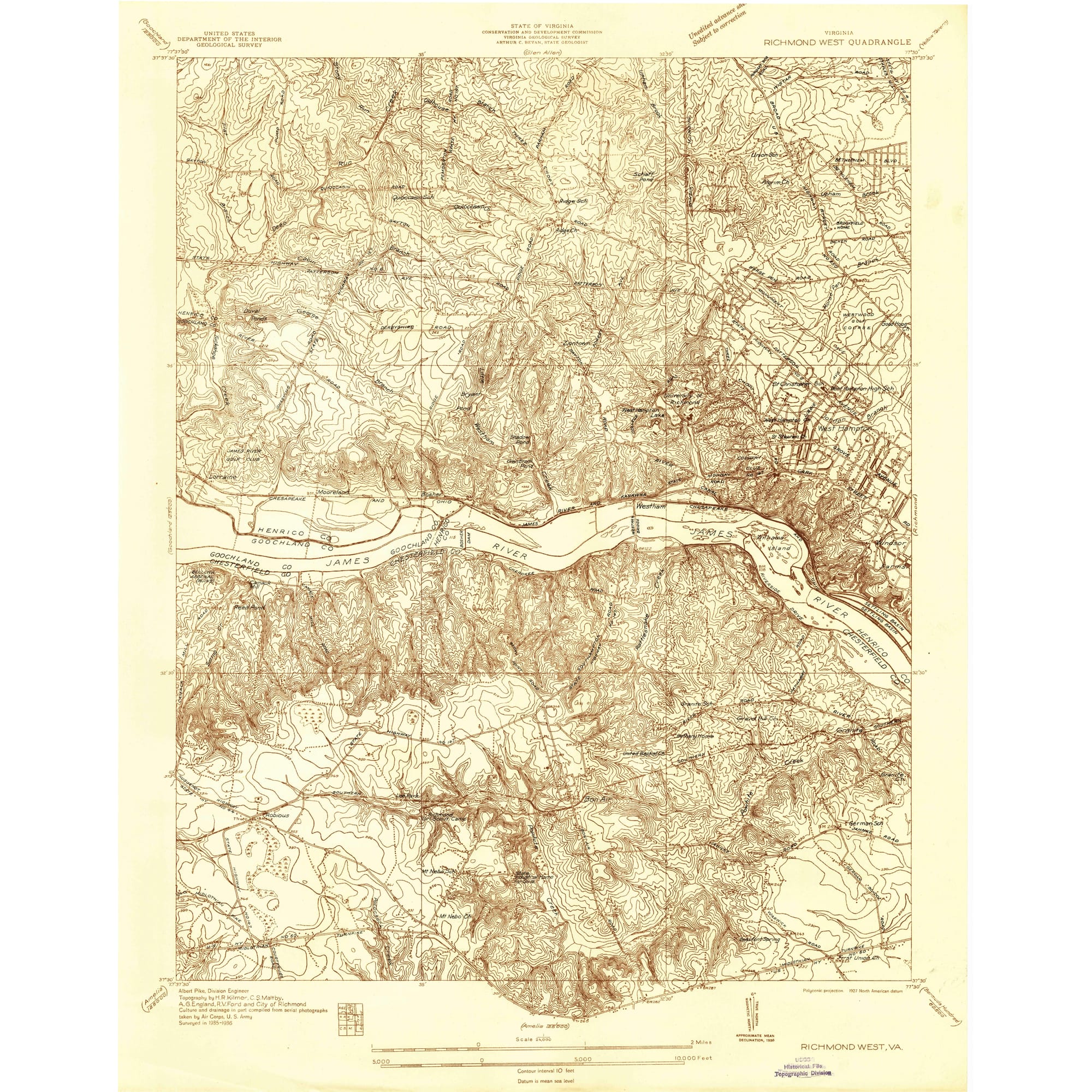 Richmond And Henrico County Map