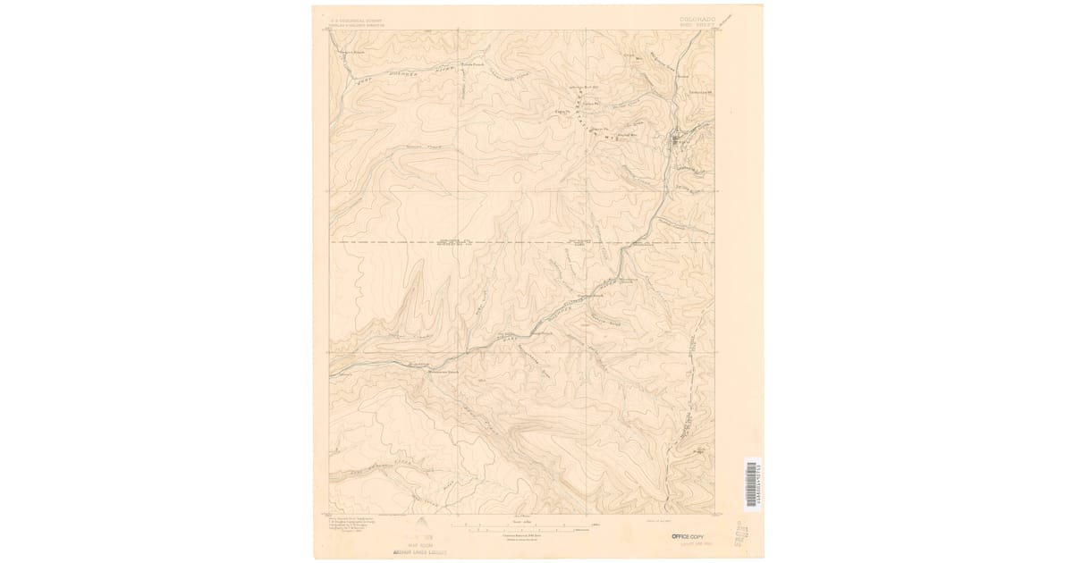 Old Maps of Rico, CO | Pastmaps