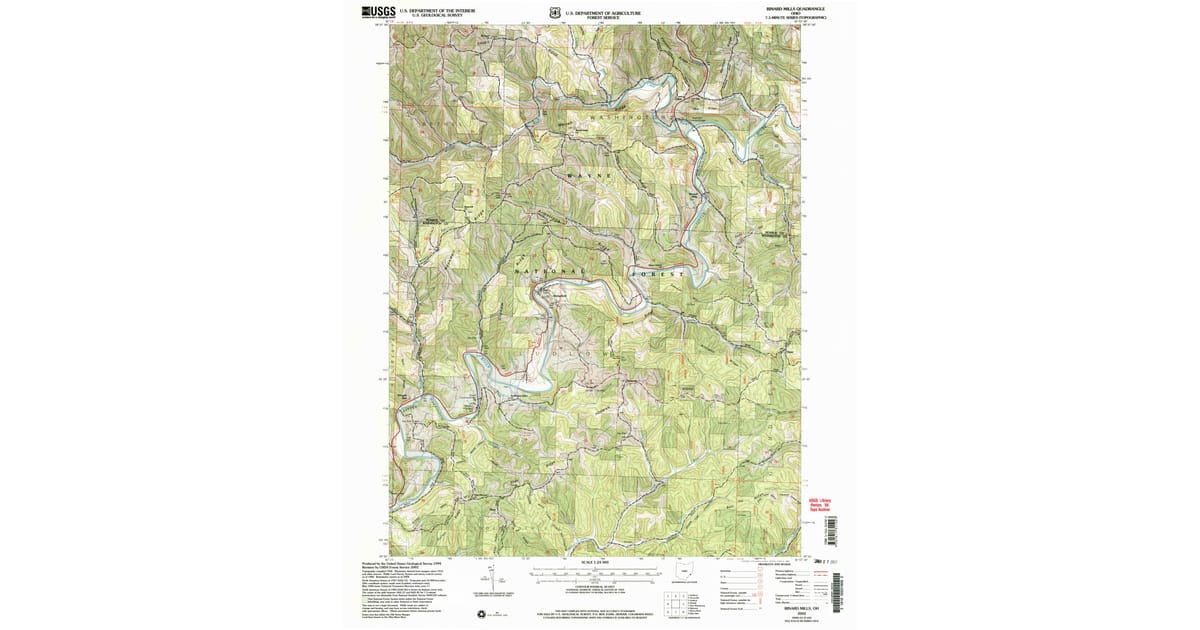 2000s (21st Century) Maps of Washington Township, OH | Pastmaps