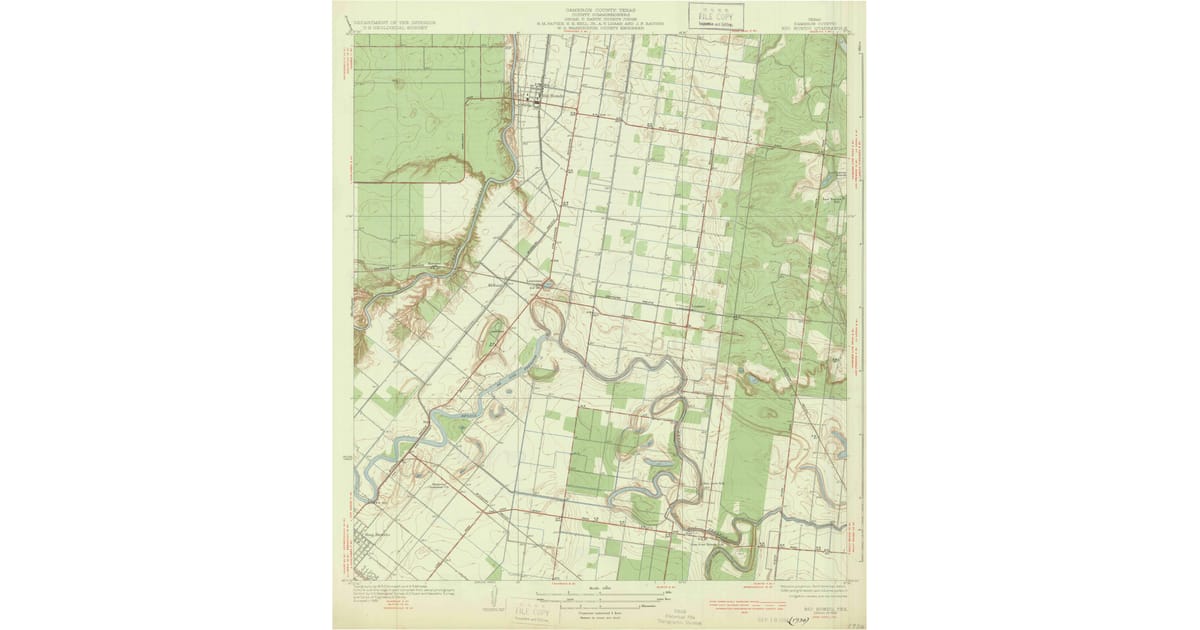 1930s Maps of Rio Hondo, TX | Pastmaps