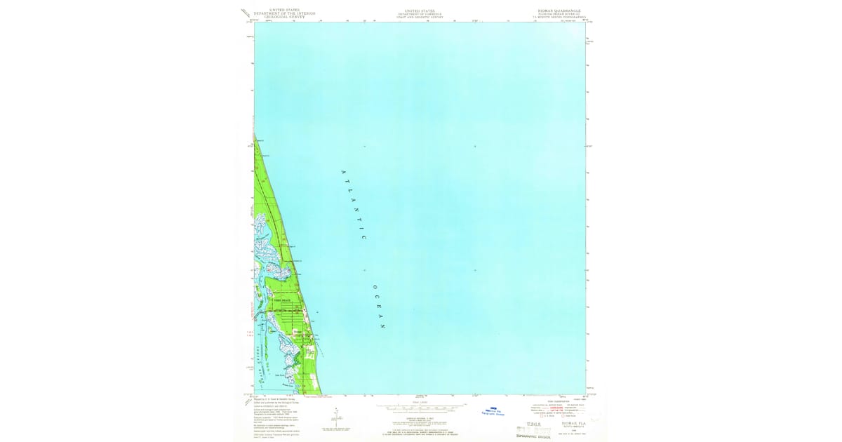 Old Maps of Indian River County, FL for Genealogy | Pastmaps