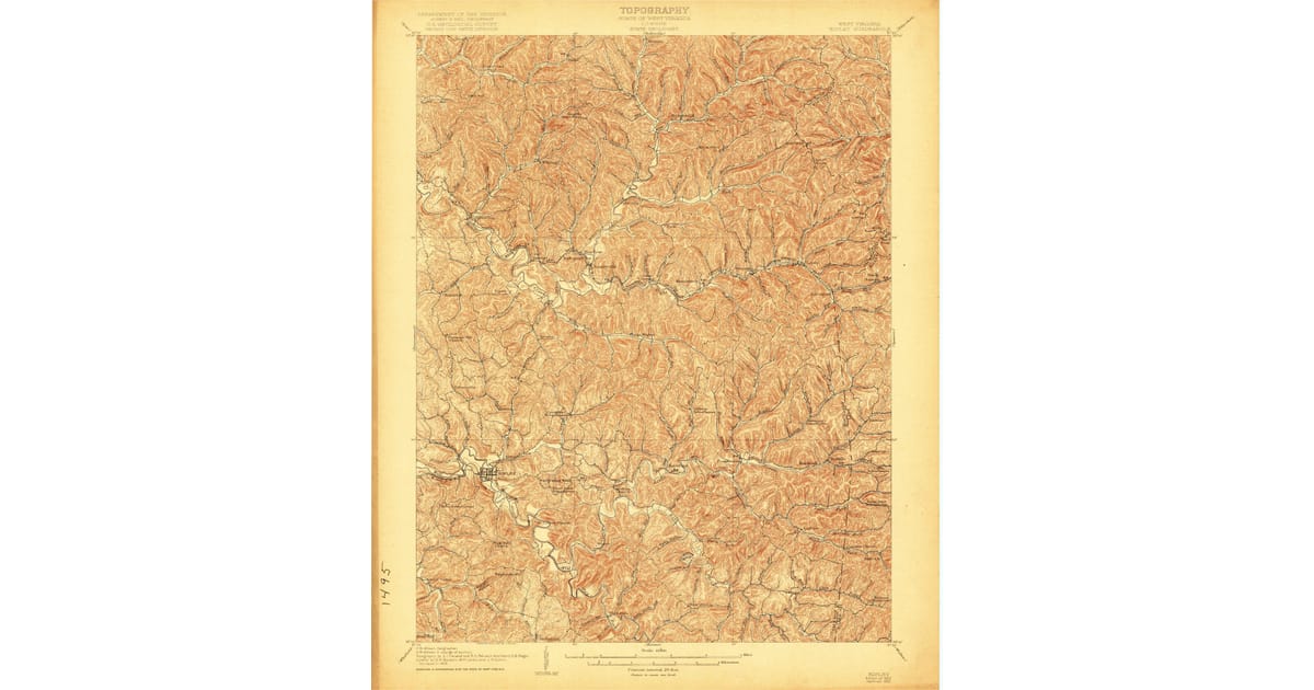 Old Maps of LeRoy, WV | Pastmaps