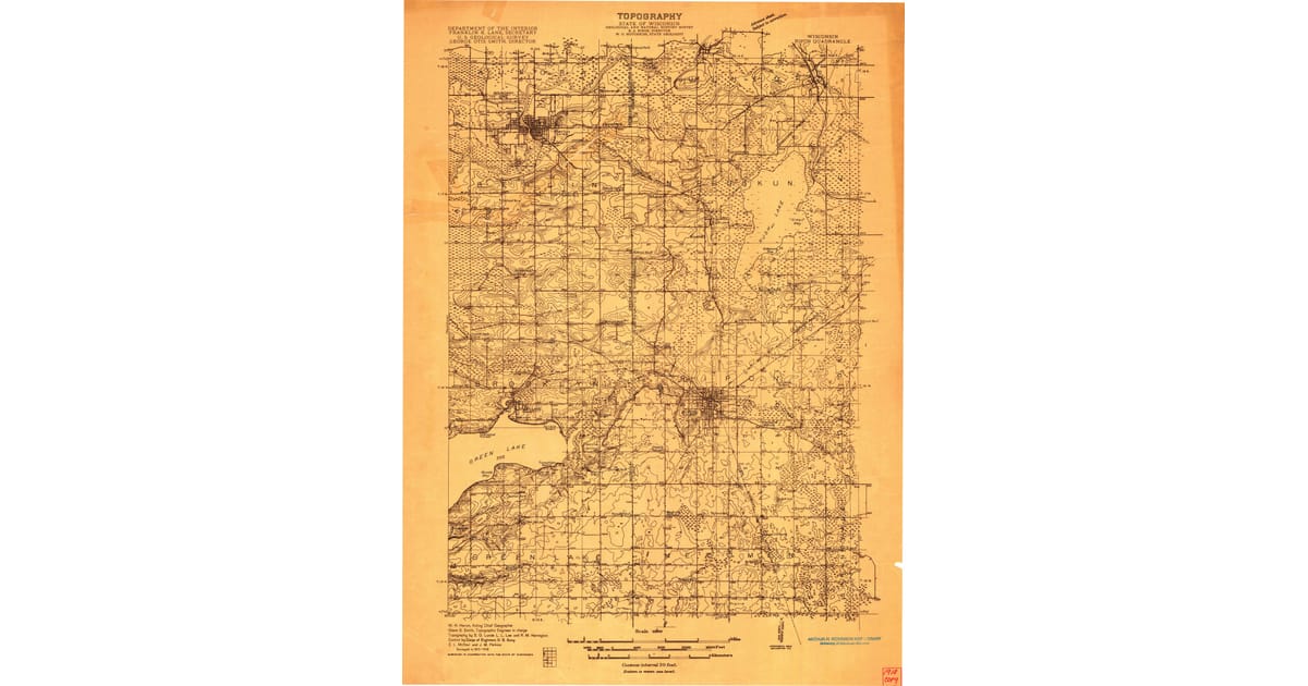 1910s Maps of City of Berlin, WI | Pastmaps