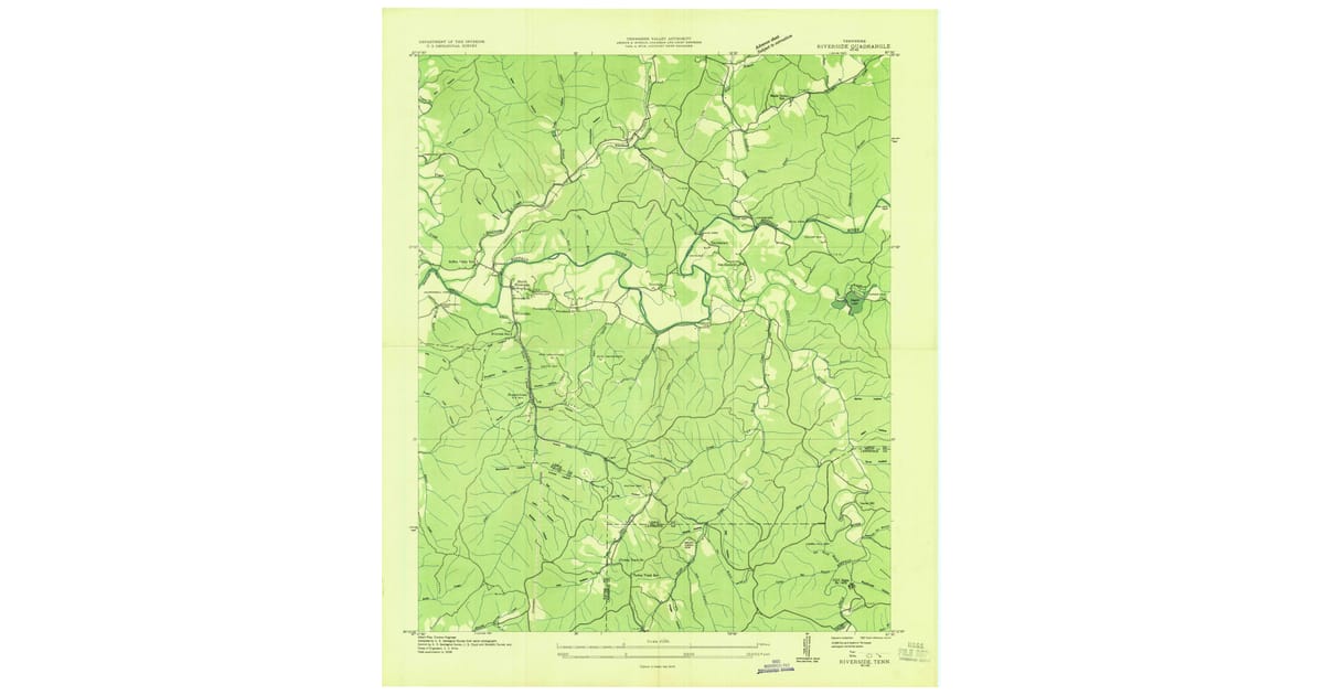 1930s Maps of Wayne County, TN | Pastmaps