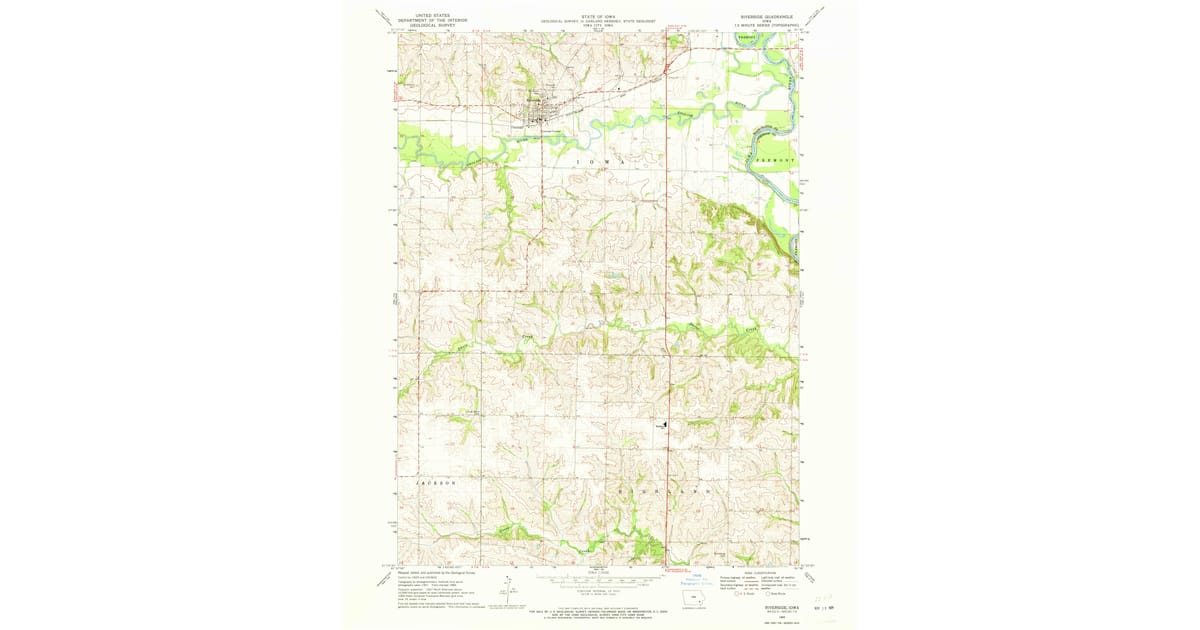 1969 Map of Riverside, IA — High-Res | Pastmaps