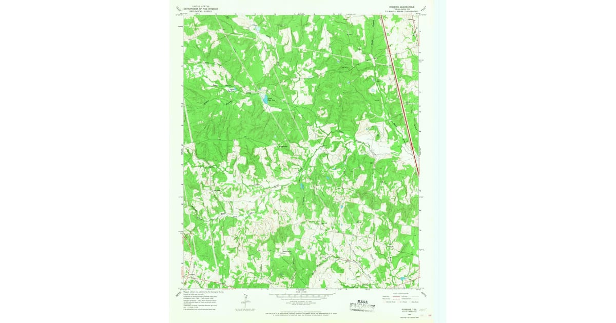 1960s Maps of Friendship, TX | Pastmaps
