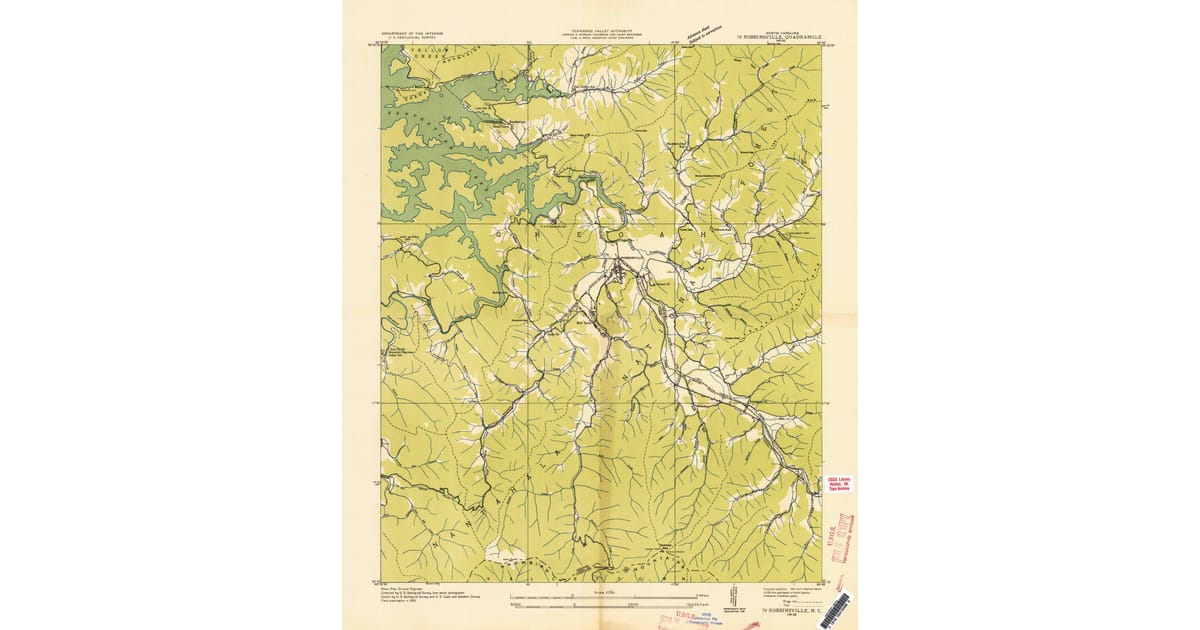 1930s Maps of Sweetgum, NC | Pastmaps