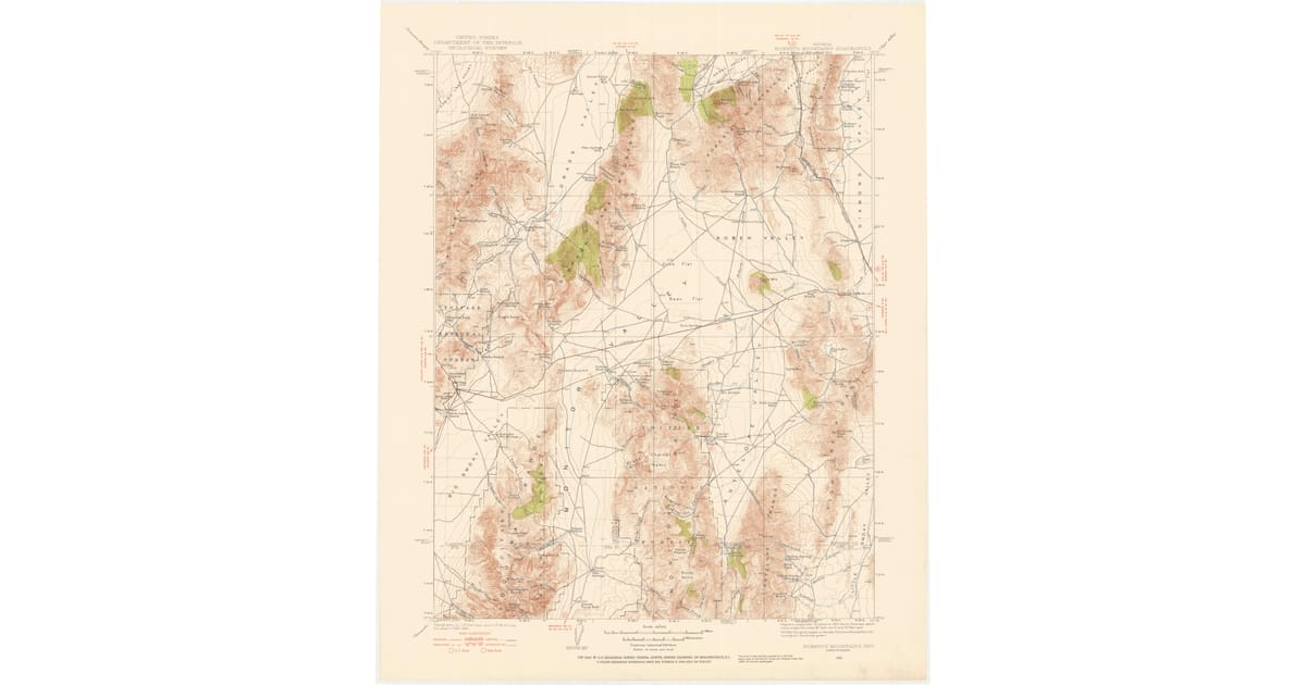Old Maps of Eureka County, NV | Pastmaps