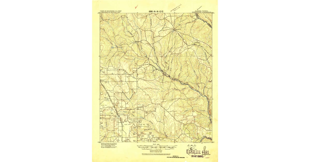 Old Maps of Baldwin County, AL | Pastmaps