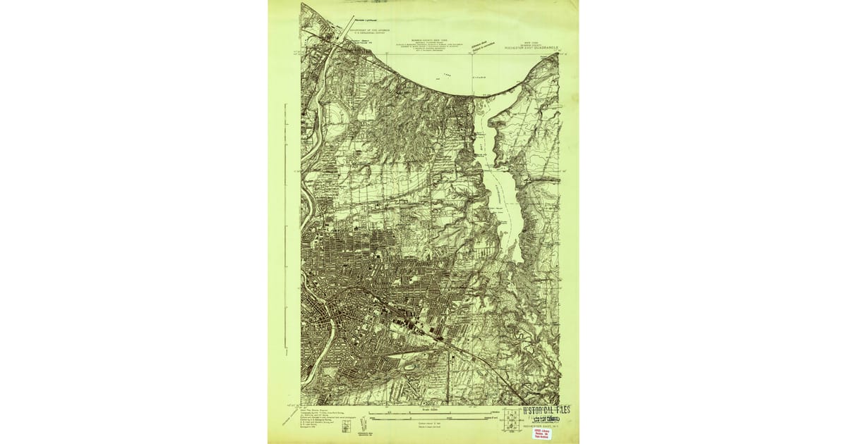 1930s Maps of The "Flats", Irondequoit | Pastmaps