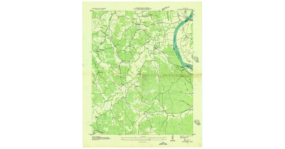 Old Maps of Camden Bay Subdivision, TN | Pastmaps