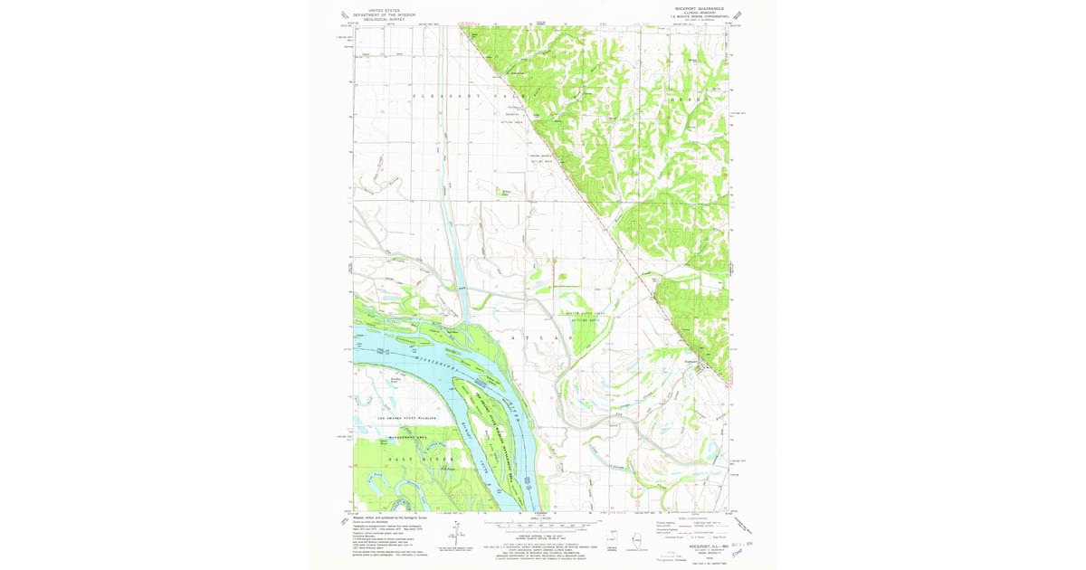 1978 Map of Rockport, IL — High-Res | Pastmaps