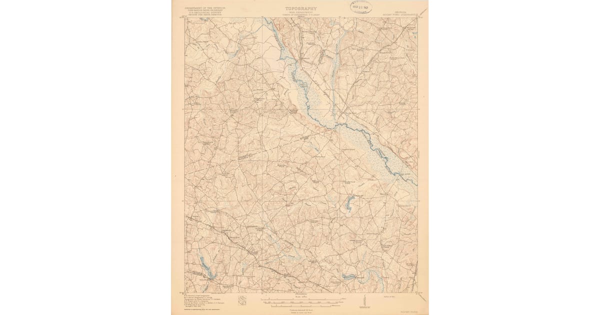 Old Maps of Portal, GA for Genealogy | Pastmaps