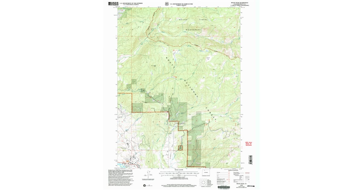 2000s (21st Century) Maps of Steamboat Springs, CO | Pastmaps