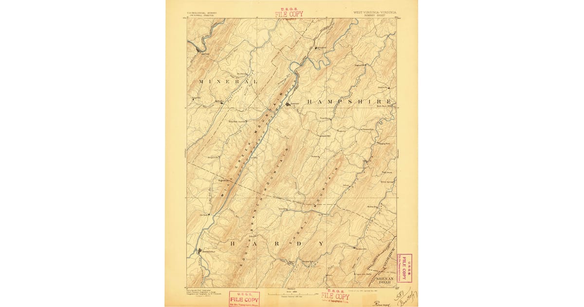 Old Maps of Champwood, WV | Pastmaps