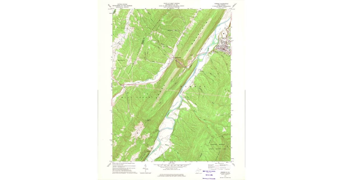1970s Maps of Valley, Romney | Pastmaps