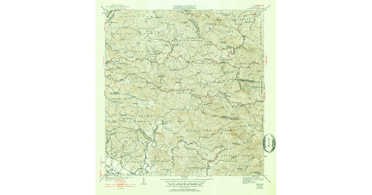 Old Maps of Sonrise Chalets, Mayagüez for Genealogy | Pastmaps