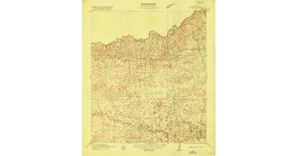 Old Maps of Village of Indian Trails, Harris County | Pastmaps