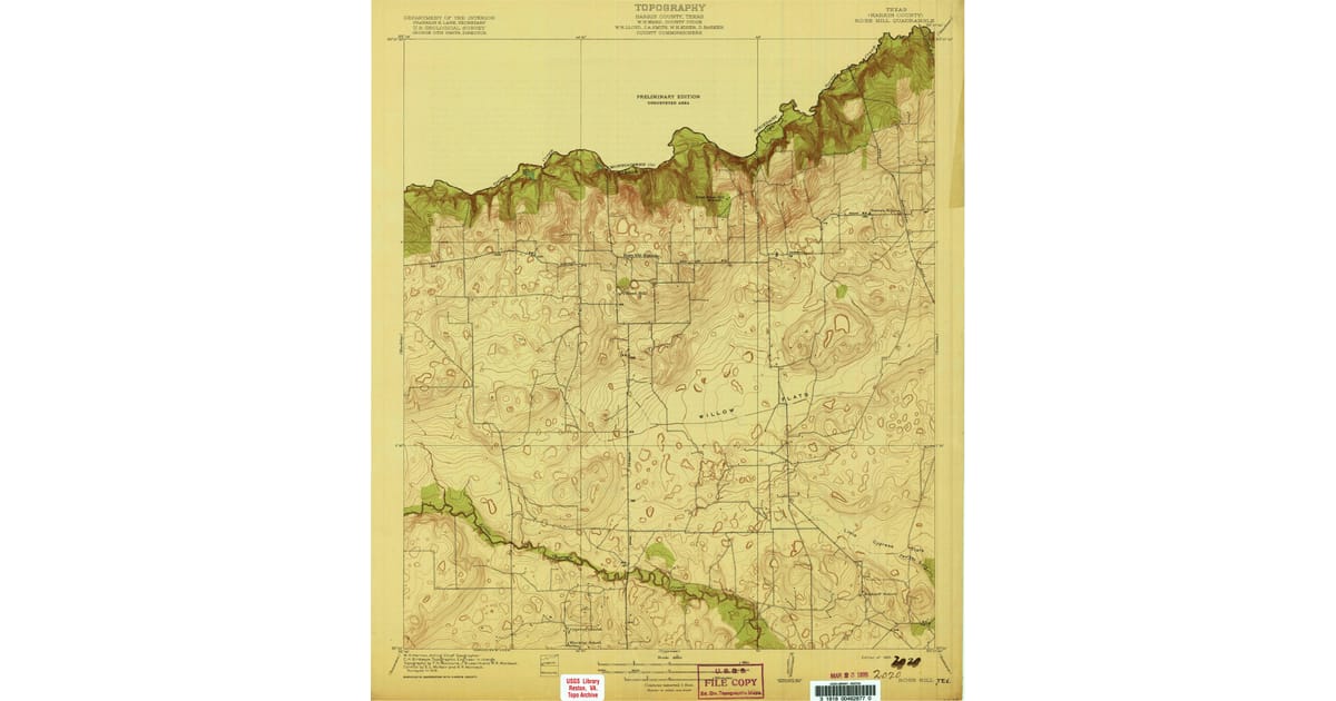 1920s Maps of Oakcrest, Harris County | Pastmaps