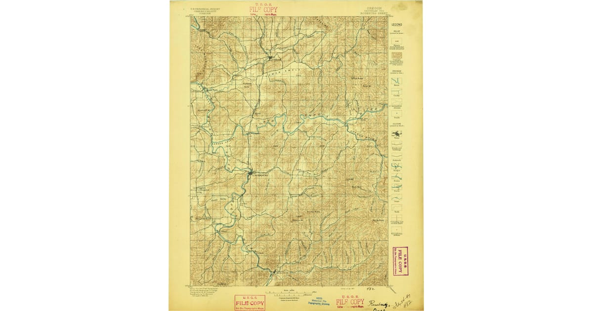 Old Maps of Sutherlin, OR for Academic Research | Pastmaps