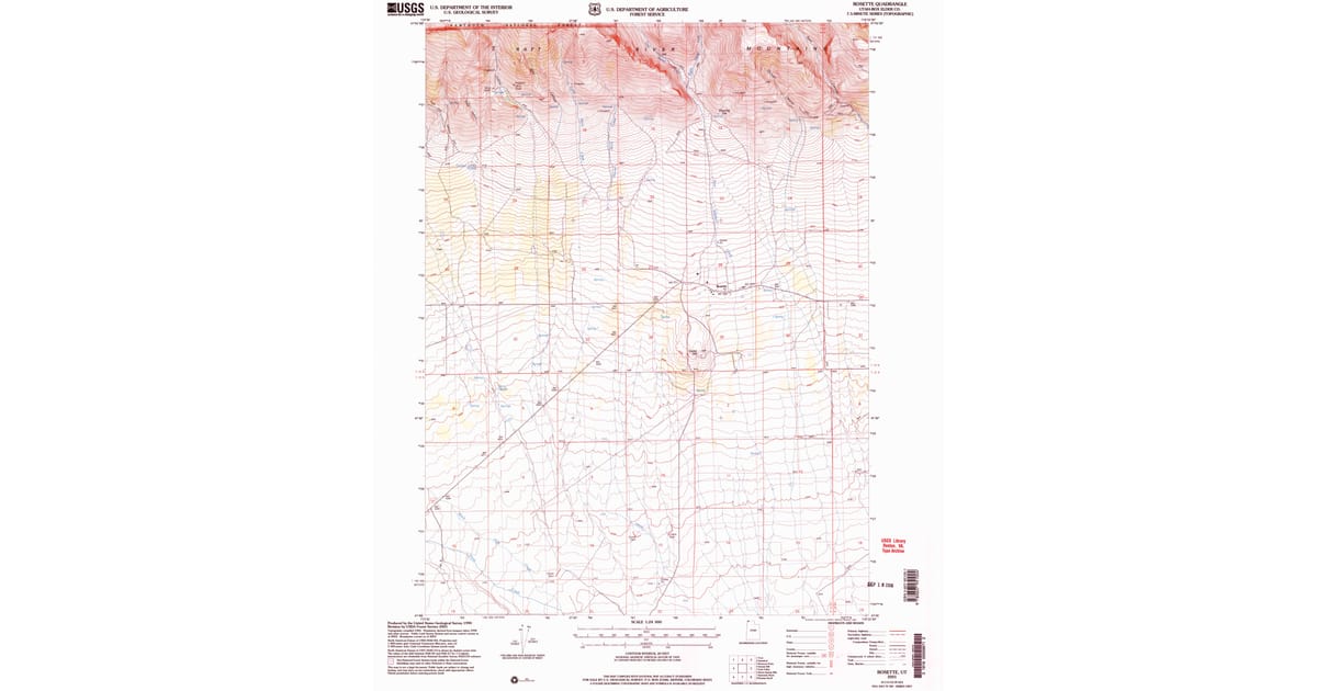 2000s (21st Century) Maps of Rosette, UT | Pastmaps