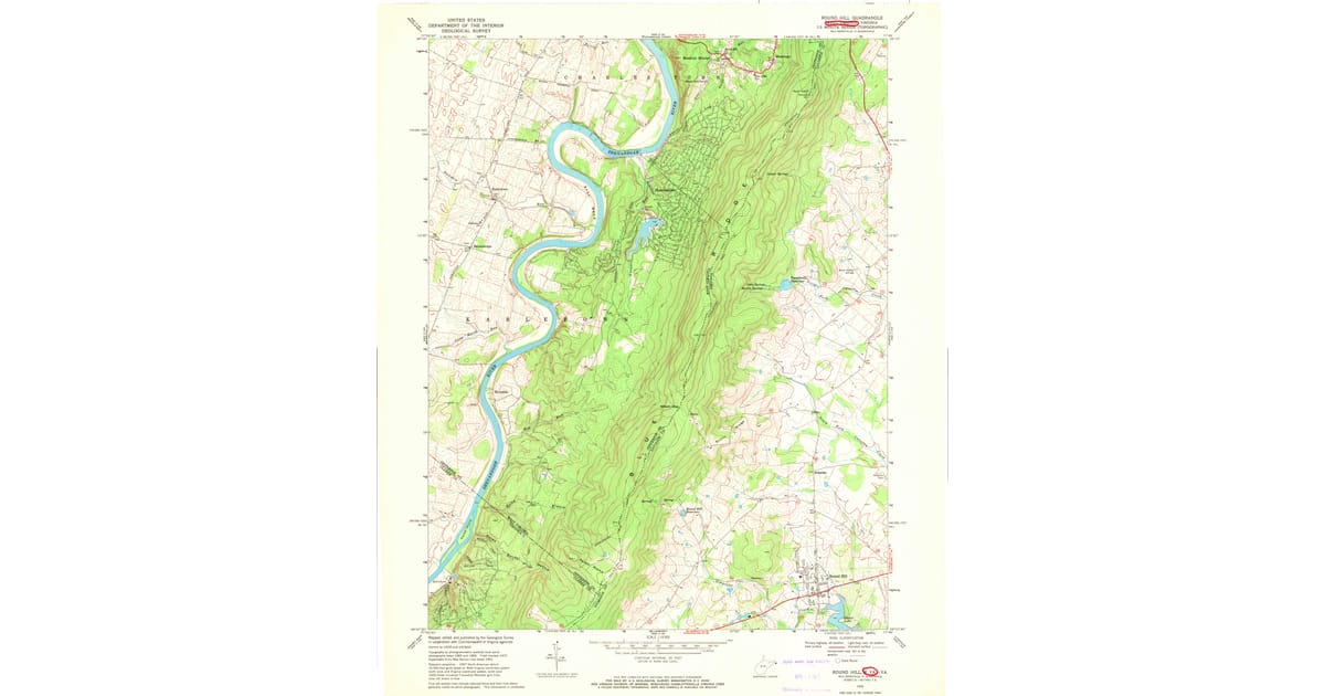 1970s Maps of Mannings, WV | Pastmaps