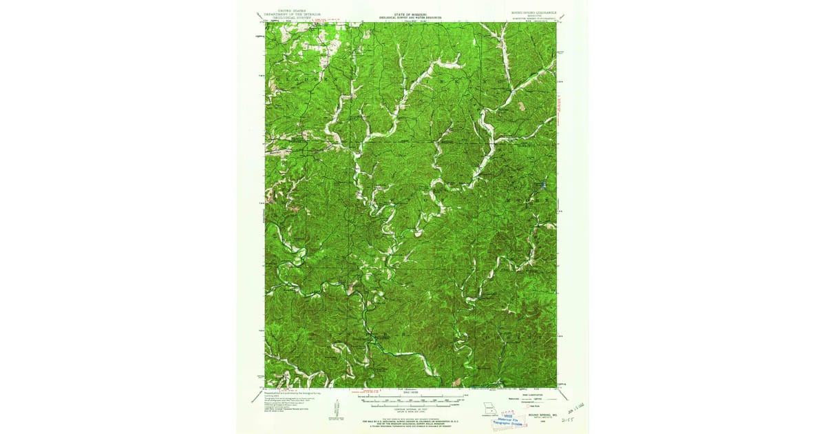 Old Maps of Mauser Mill, MO | Pastmaps