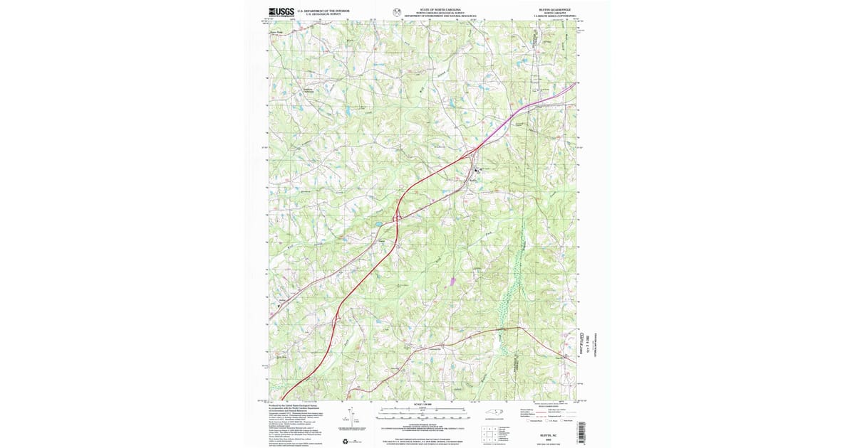 2000s (21st Century) Maps of Leviva, NC | Pastmaps