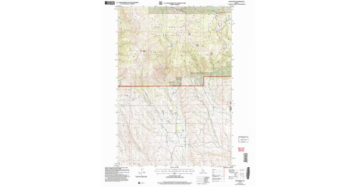 2000-2009 Maps of Washington County, ID | Pastmaps