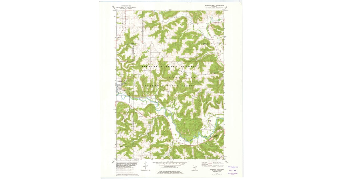 1980s Maps of Winona County, MN | Pastmaps