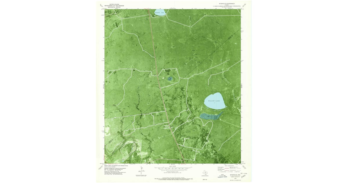 1970s Maps of Goliad County, TX | Pastmaps