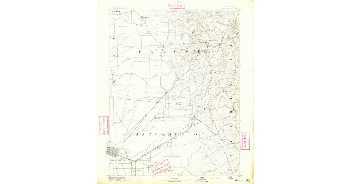 Old Historical Maps of Bar J Ranch, CA | Pastmaps