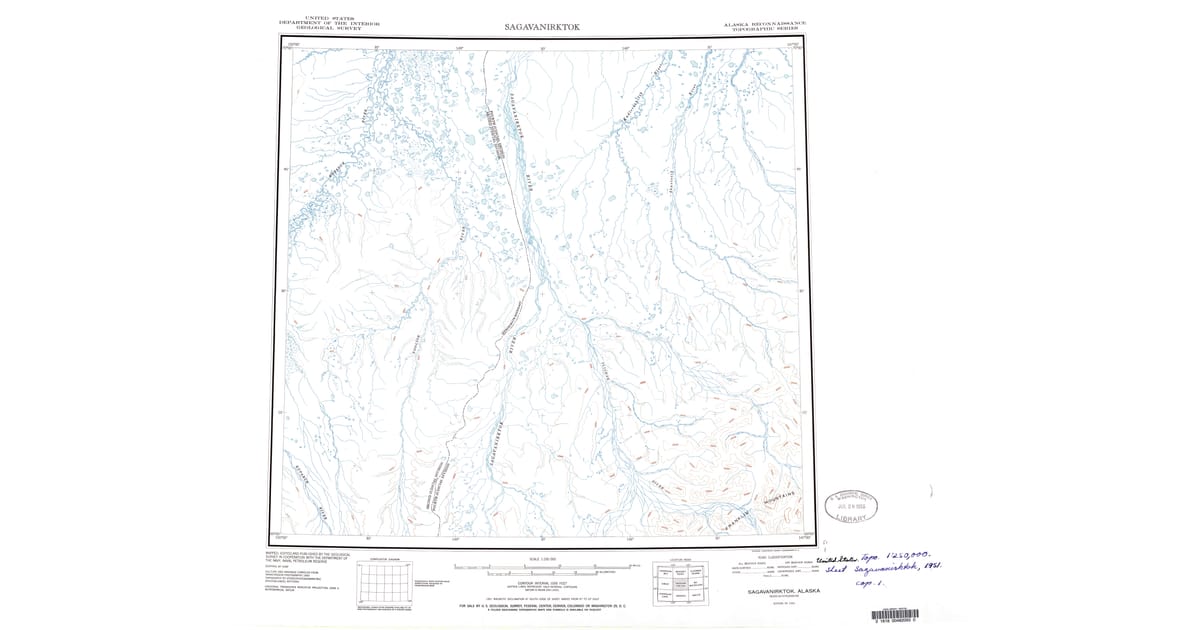 Old Maps of Sagwon, AK | Pastmaps