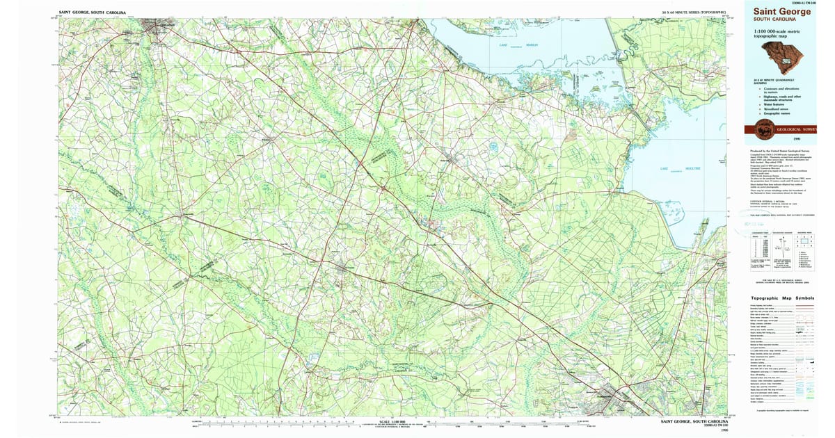 1990s Maps of Orangeburg Manor, Orangeburg | Pastmaps