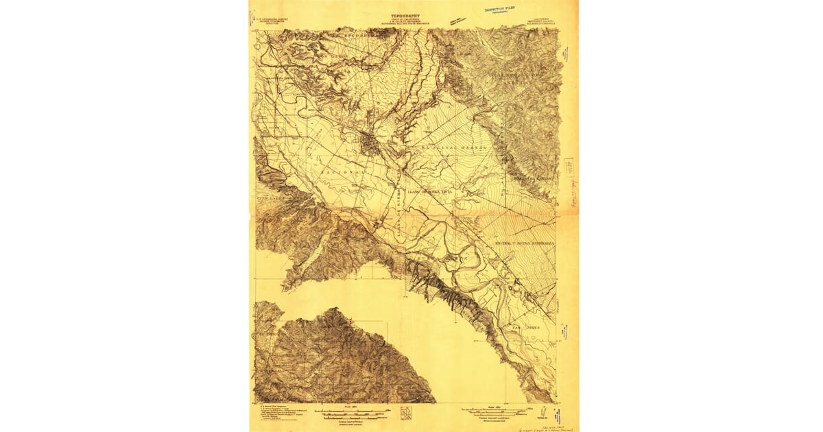 Old Maps of Toro Camp, CA | Pastmaps