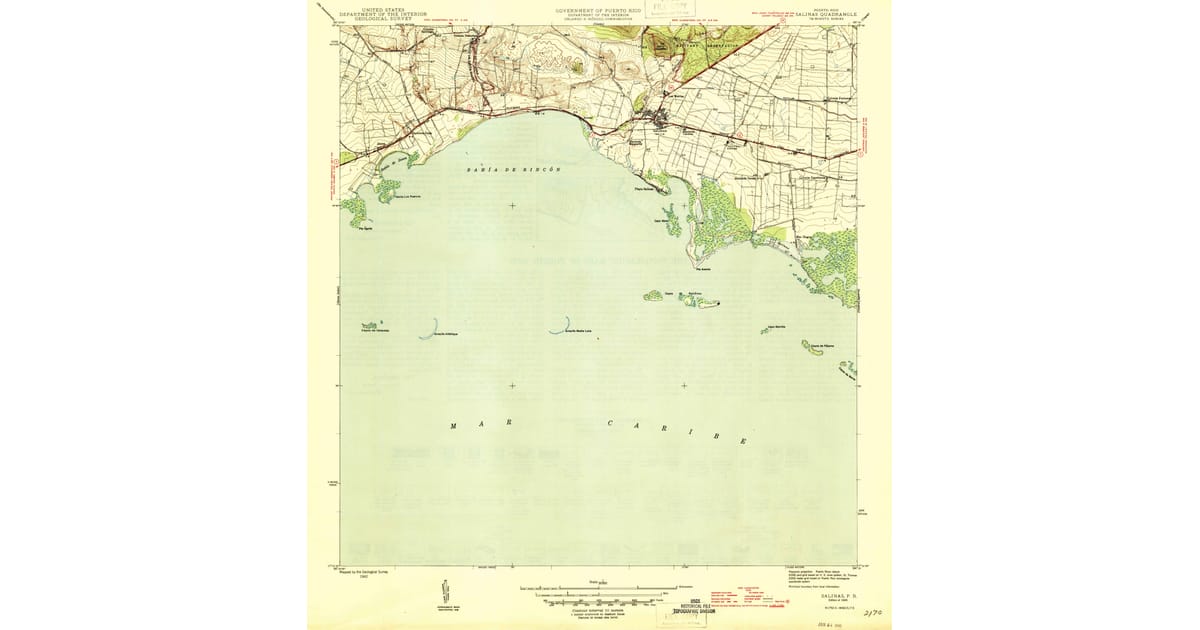 Old Maps of Playita, Salinas | Pastmaps