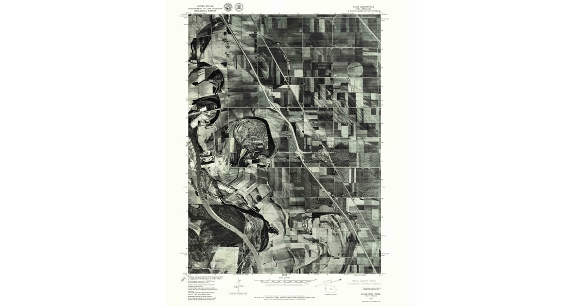 1977 Map of Salix, IA — High-Res | Pastmaps