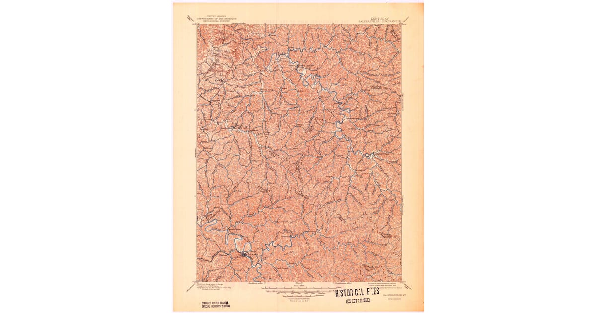 Old Maps of Dingus, KY | Pastmaps