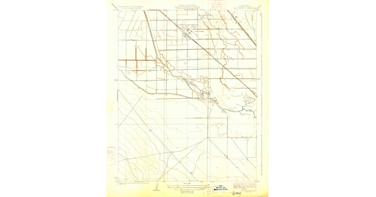 1920s Maps of San Joaquin, CA | Pastmaps