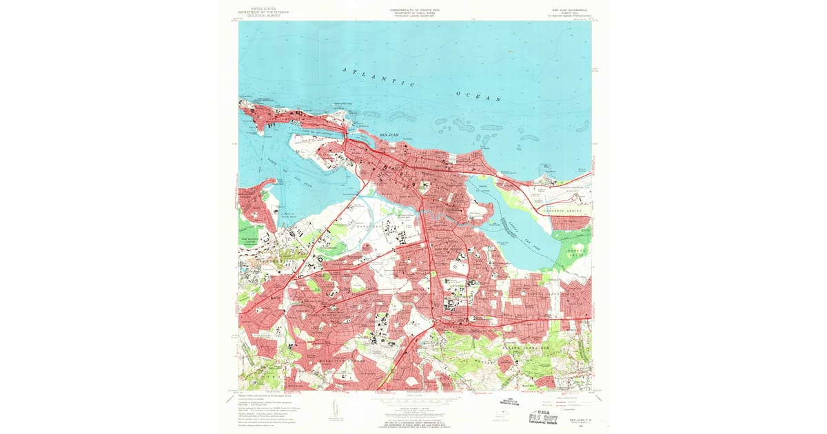 1960s Maps of Vietnam, Guaynabo | Pastmaps