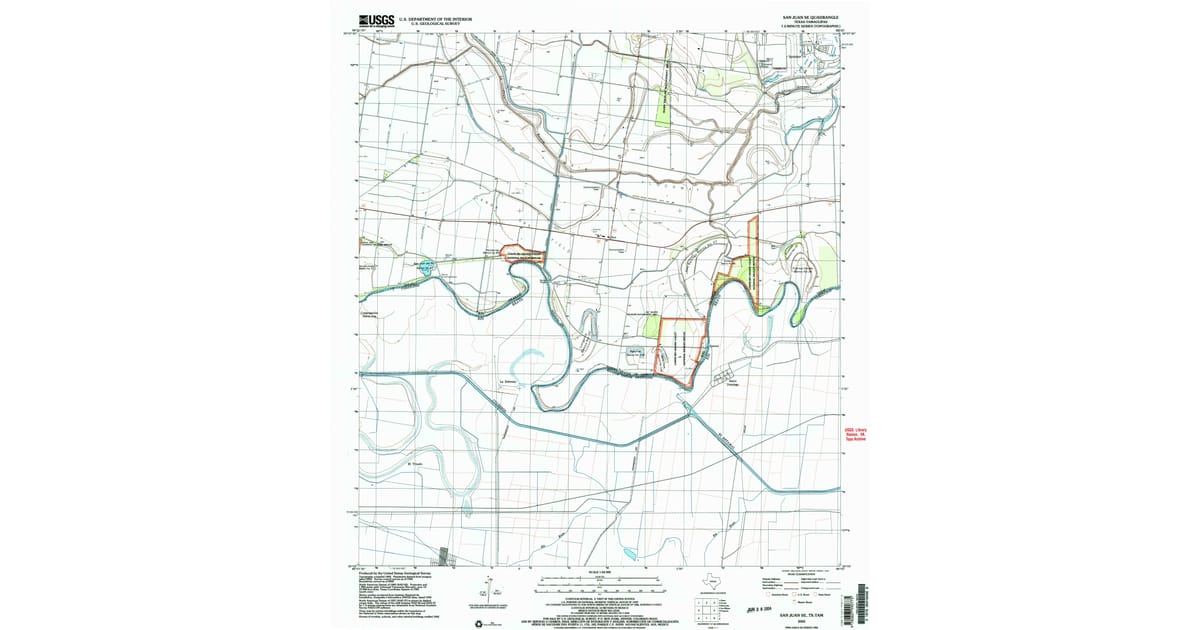 2000-2009 Maps of Vertress Colonia, TX | Pastmaps