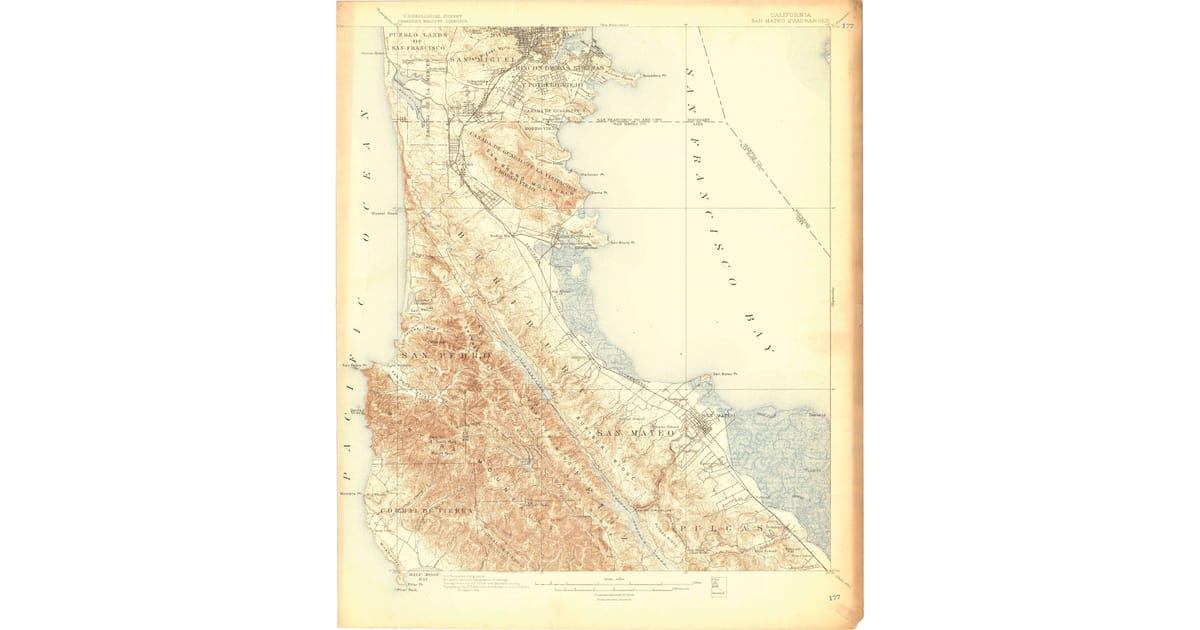 Old Maps of San Francisco, CA | Pastmaps