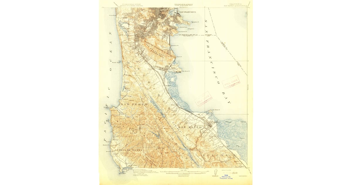 1910s Maps of Belmont, CA | Pastmaps